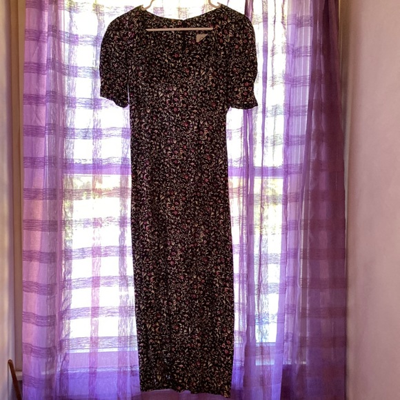 ELF | Dresses | Vintage 98s Cw Dress Printed Dress Size 56 Small ...